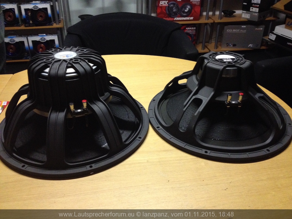 [Biete] * Faital 18XL1600 Subwoofer 4 Ohm * - Lautsprecherforum.eu